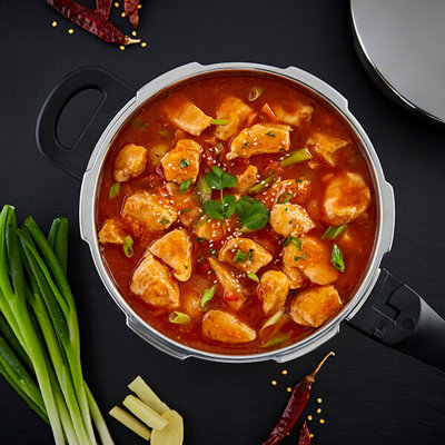 Tower Express 4 Litre Pressure Cooker Stainless Steel