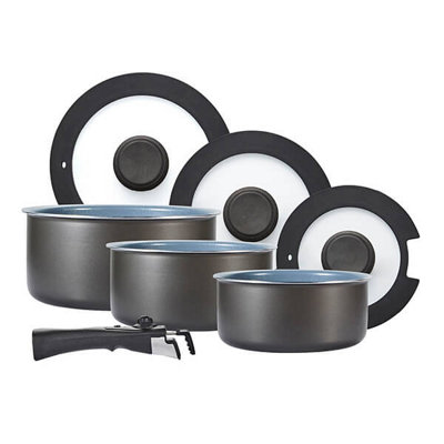Tower Freedom 7 Piece Cookware Set | DIY at B&Q