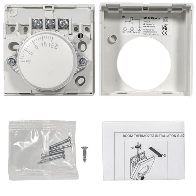 Tower Frost Protection Thermostat Combi Boiler Heating Control Dial ...