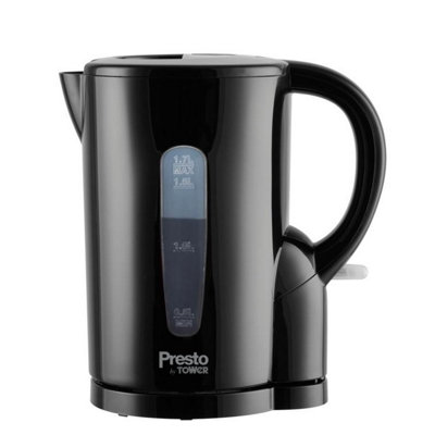 Tower Presto Electric Kettle (UK Plug) Black (One Size)