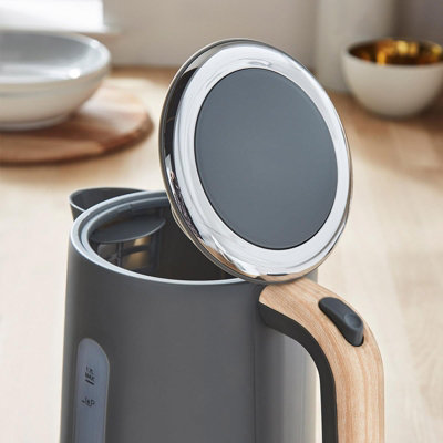 Tower Scandi Kettle Rapid Boil - Grey