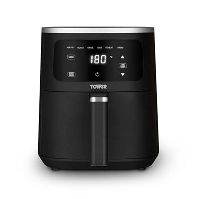Tower T 17205 afr Digital Single Basket Air Fryer, 4 L Capacity ...