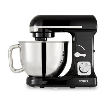 TOWER T12033 - 1000W STAND MIXER WITH 5 LITRE STAINLESS STEEL BOWL