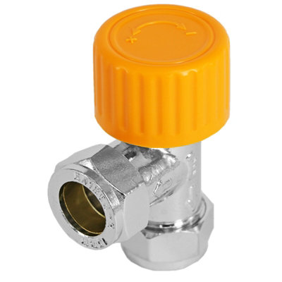 Tower Thermostatic Radiator Valve Chrome Rad Valves Set Drain Off ...