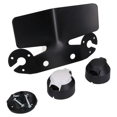 Towing Tow Ball Electrics Kit Twin Sockets, Bumper Protector, Gaskets ...