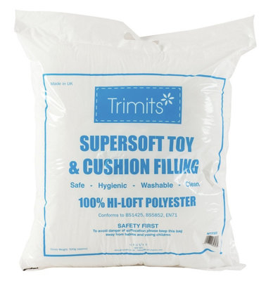 TOY FILLING 400GM - Toy Filling-Stuffing: 400gm - Trimits