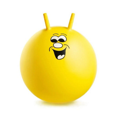 Toyrific Large 20" Retro Jump N Bounce Kids Space Hopper -Yellow