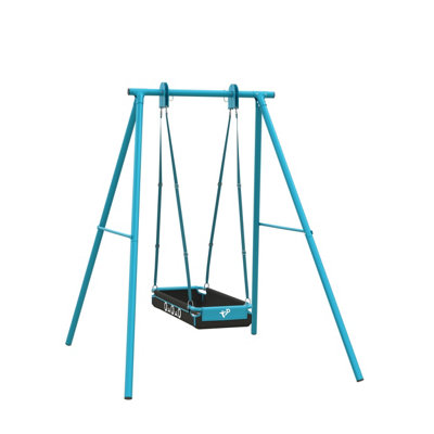 TP Deluxe Single Metal Swing with Pirate Boat Seat