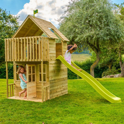 TP Skye Two Storey Wooden Playhouse - FSC certified