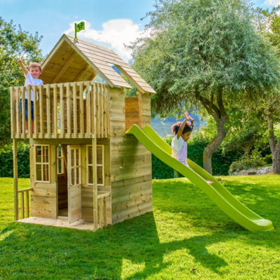 TP Skye Two Storey Wooden Playhouse - FSC certified