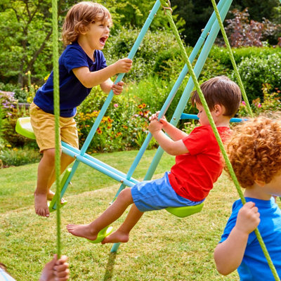 TP Triple Swing Set with Glider | DIY at B&Q