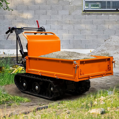 Tracked Mini Dumper Petrol Transporter
