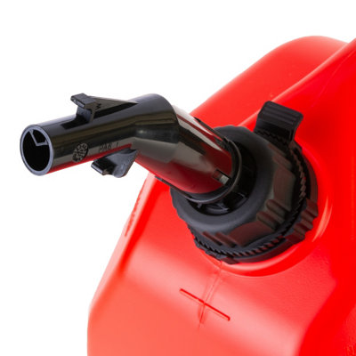 TrackTech 20L Fuel Can Push To Pour Nozzle Anti Spill Safety Lock Heavy ...