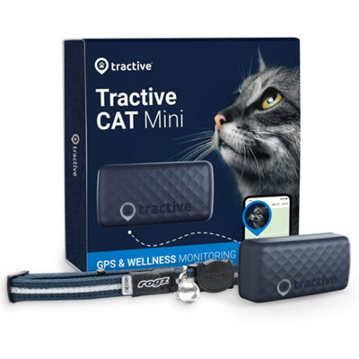 Tractive GPS Cat Mini - Cat Tracker and Activity Monitor (Reduced size ...