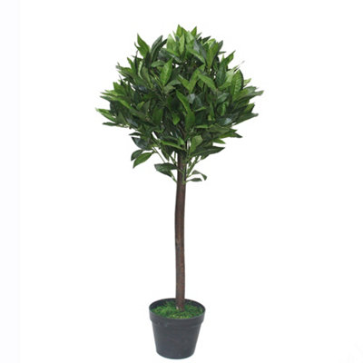 Tradala 3ft Lush Artificial Tree Large Bay Tree 90cm / 3ft Tall in ...