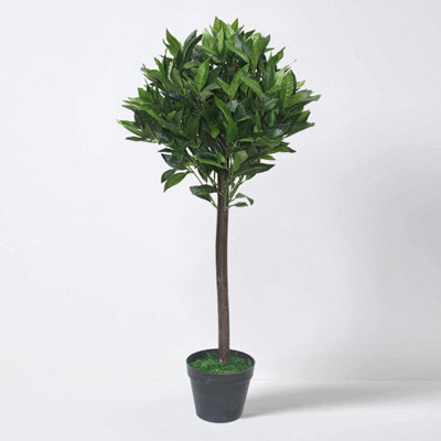 Tradala 3ft Lush Artificial Tree Large Bay Tree 90cm / 3ft Tall in ...