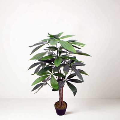 Tradala 3ft Lush Artificial Tree Large Fortune 90cm / 3ft Tall with ...