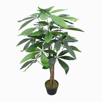 Tradala 3ft Lush Artificial Tree Large Fortune 90cm / 3ft Tall with ...