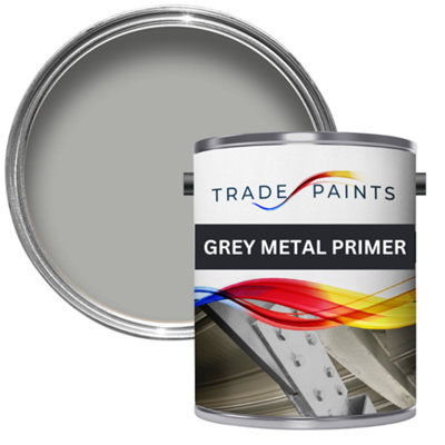Trade Paints Grey Anti Corrosion Metal Primer 2.5L