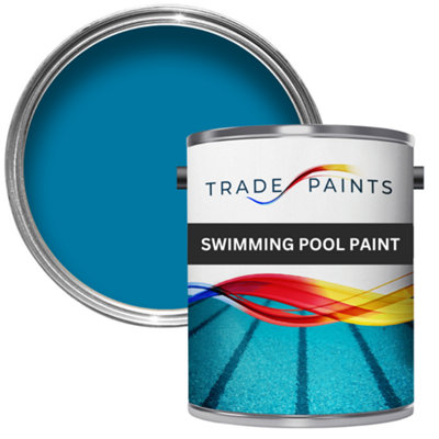 Trade Paints Swimming Pool Paint - Gentian Blue 18E53 - 5L