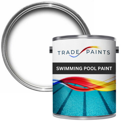Trade Paints Swimming Pool Paint - White - 5L