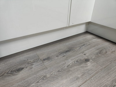 Tradeline Kitchen Plinth Graphite Gloss Finish 2.7mtr Long 150mm Wide ...