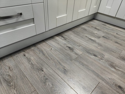 Tradeline Kitchen Plinth White Gloss Finish 2.7mtr Long 150mm Wide 18mm ...