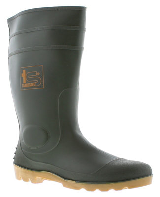 Tradesafe Mens Safety Boots Dumbo 2 Slip On green