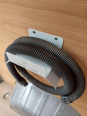 Tradetidy TT-HHXLB XL Cable Hose Pipe Holder Van Organiser - Black