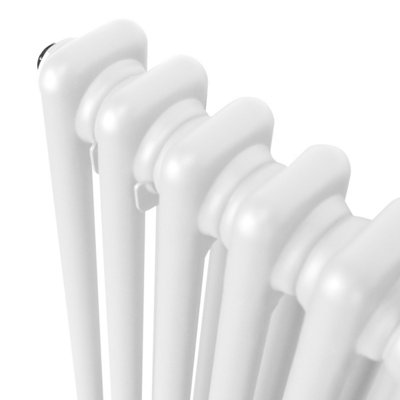 Traditional 2 Column Radiator - 1500 x 202 mm - White
