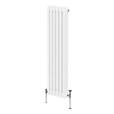 Traditional 3 Column Radiator - 1500 x 292 mm - White | DIY at B&Q