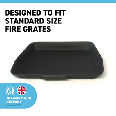 Traditional ash pan 33cm wide 13inches ideal for standard sized fire grates