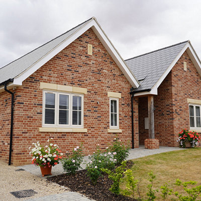 Traditional Brick & Stone Farmhouse Antique - Pack of 400 Bricks ...