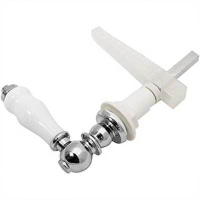 Traditional Ceramic Toilet Cistern Lever Handle