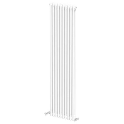 Traditional Colosseum Vertical Double Bar Column Radiator 1800 x 470mm ...