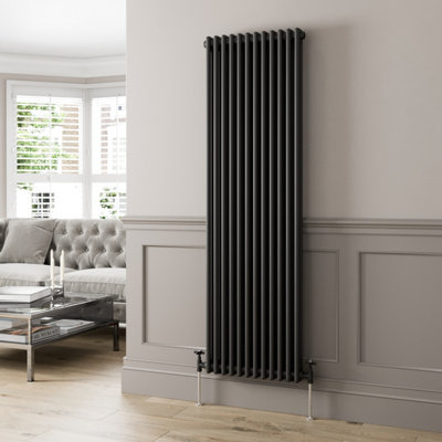 Traditional Colosseum Vertical Double Bar Column Radiator 1800x560mm ...