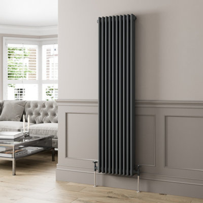 Traditional Colosseum Vertical Triple Bar Column Radiator 1800x470mm ...
