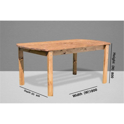 Traditional Medium Rectangle Table