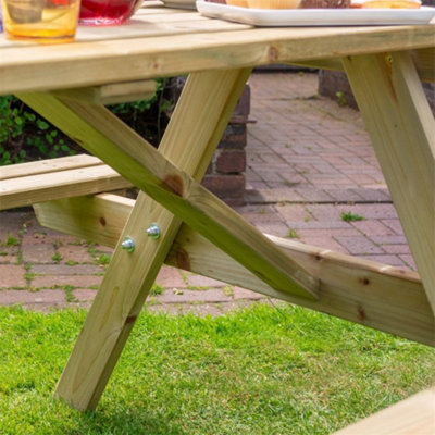 Traditional Picnic Table - 1.5m