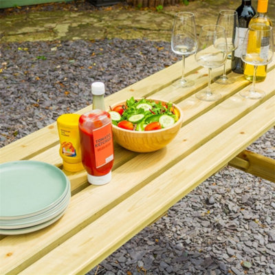 Traditional Picnic Table - 1.8m