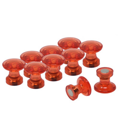 Traditional Red Magnetic Map Pin Magnets for Fridge, Whiteboard ...