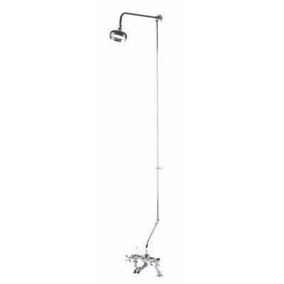 Traditional Rigid Riser Kit with Swivel Spout (for use with Bath Shower ...