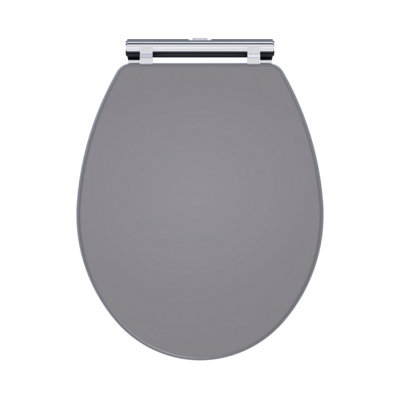 Traditional Soft Close, Top Fix Wooden Toilet Seat (Suitable for ...