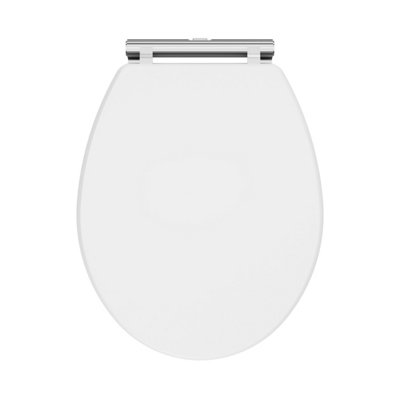 Traditional Soft Close, Top Fix Wooden Toilet Seat (Suitable for ...