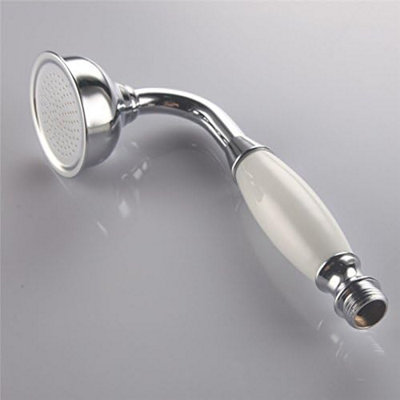 Traditional Victorian style handheld shower sprayer with 59 inch chrome ...
