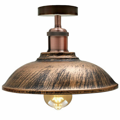 Vintage Semi Flush Ceiling Lights