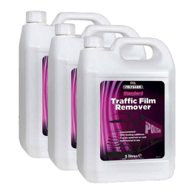 Traffic Film Remover TFR Heavy Duty Concentrated Caustic TFR Detergent 3x5L