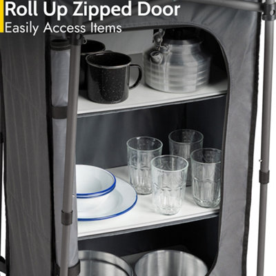 Trail Outdoor Leisure 4 Shelf Kitchen Camping Unit