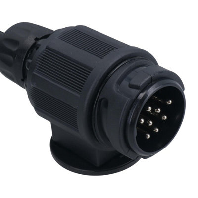 Trailer Light Electrics Extension Lead Curly Cable 1.5m 13 Pin Type 8 ...