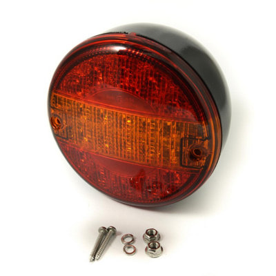 Trailer Light LED Round Rear Lamp - 6-30v